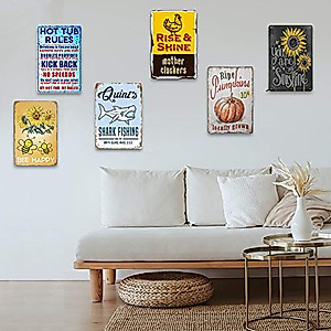 MeowPrint If Life Gives You Lemons Make Lemonade Tin Signs 12 x 8Inch