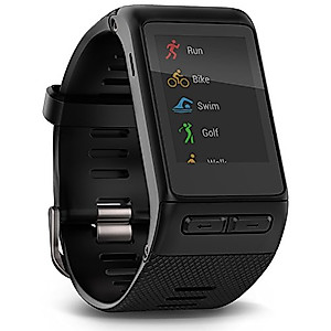 Garmin vívoactive HR GPS Smart Watch, Regular fit - Black