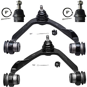 Detroit Axle - RWD Front End 10pc Suspension Kit for Ford F-150 F-250 Expedition Lincoln Navigator Blackwood, 2 Upper Control Arms 2 Lower Ball Joints 2 Sway Bars 4 Tie Rods Replacement