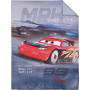 Crown Crafts Infant Products Disney Cars 4 Piece Toddler Bedding Set - Speedy Frenzy