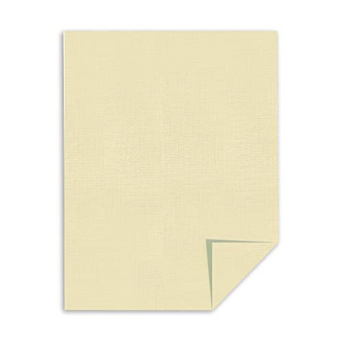 Southworth FSC Certified 55% Recycled 25% Cotton Linen Business Paper, 8 1/2in. x 11in., 24 Lb, Ivory, Box Of 500, 564C