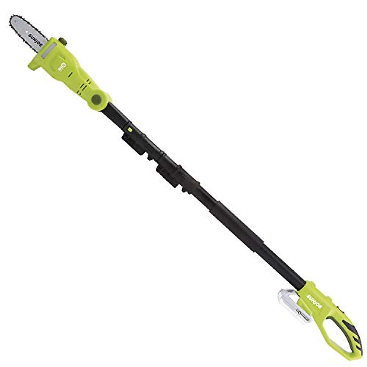 Sun Joe 24V-PS8CMAX-LTE 24-Volt IONMAX Cordless Telescoping Pole Chain Saw Kit, 8-inch, W/ Bonus Spare Chain, 2.0-Ah Battery + Charger