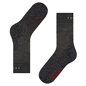 FALKE Men's Stabilizing Wool Running Socks, Crew, Medium Cushion, High Protection, Breathable Quick Dry, Merino Wool, 1 Pair