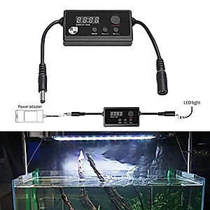 Way2top Fish Tank Aquarium LED Light,Intelligent Timing Dimming System, Modulator Lighting Controller (S2-PRO)
