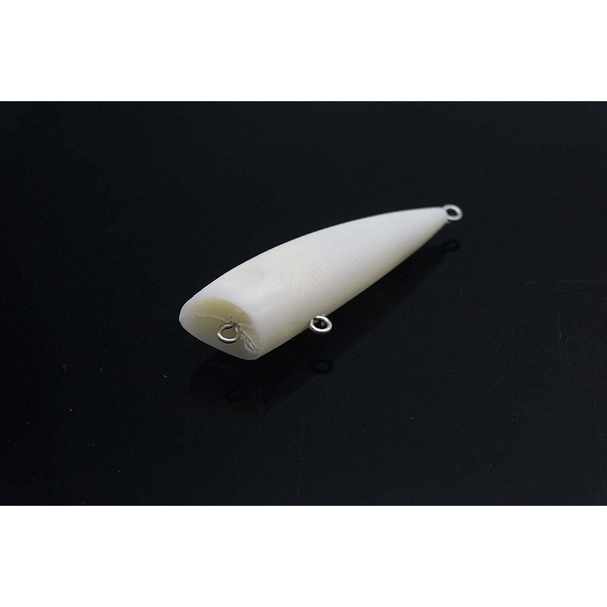 10PCS Unpainted Lure Blanks 5.47g 6.3cm with 6mm Free Fishing Eye Crankbait Baits Simulation Blank Body Clear Hard Baits Trout Salmon Minnow Lure Popper Lures Topwater Freshwater 8123