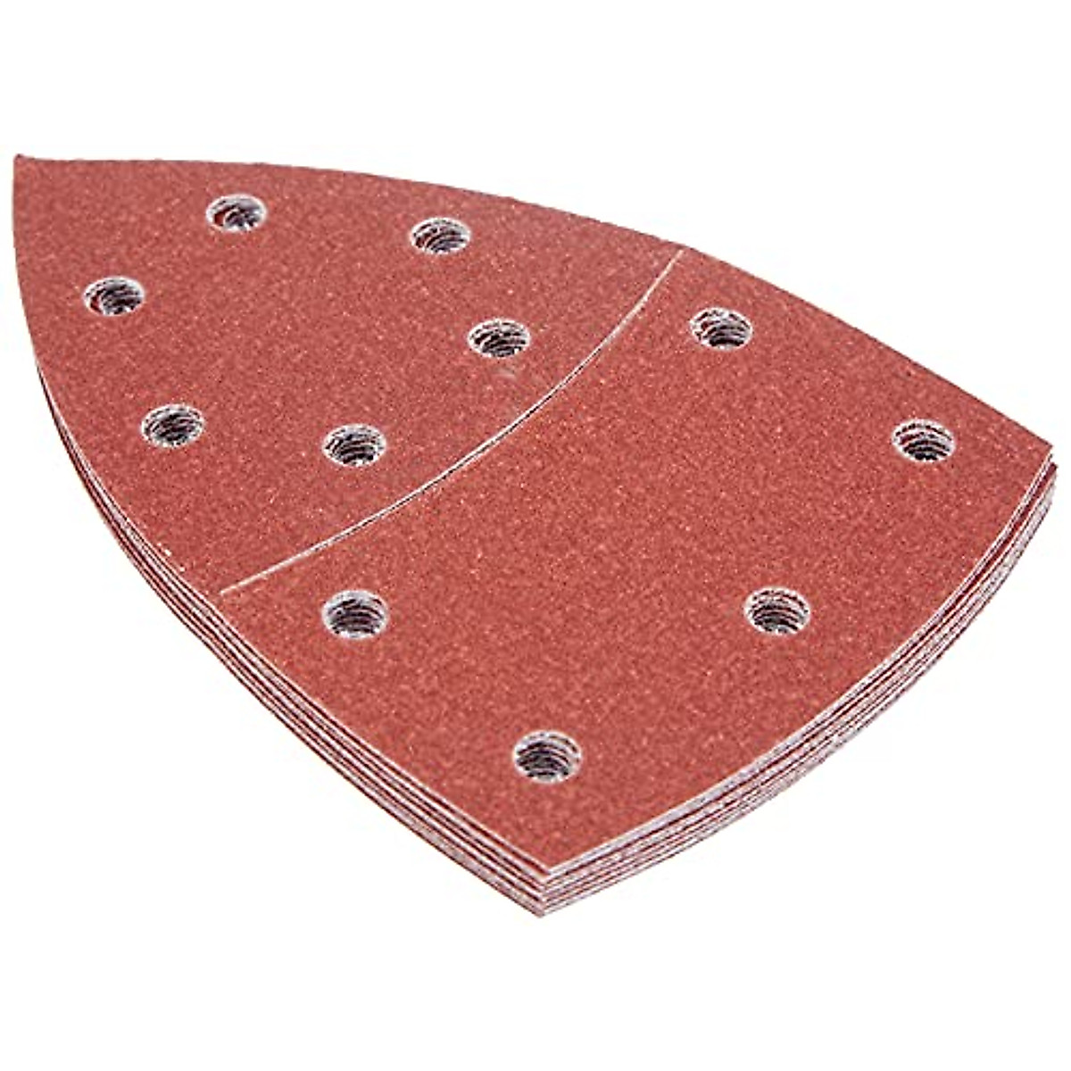 Bosch Home and Garden 2609256A64 10-Piece Sanding Sheet Set for Multi-Sanders 102 x 62.93, 120
