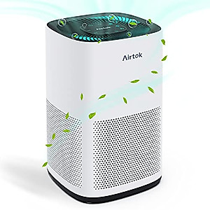 Airtok Air Purifiers for Home Bedroom up to 793 sq. Ft, H13 HEPA Filter 99.9% Effectively Removal Large Room for Wildfire Smoke Dust Pet Dander | Ozone-Free- White