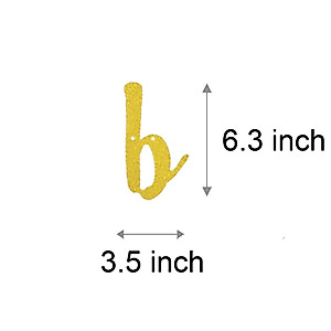 WEIANDBO 70 Years Blessed Gold Glitter Banner,Pre-Strung,70th Birthday / Wedding Anniversary Party Decorations Bunting Sign Backdrops,70 Years Blessed