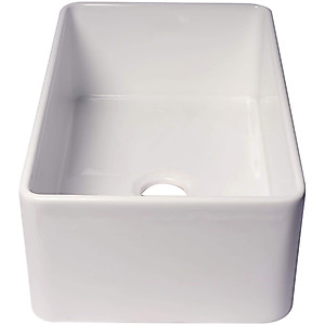 ALFI brand ABF3018-BM Kitchen Sink, Black Matte