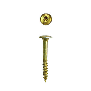SPAX 4281020400324 Wood-Screws, 8 x 1-1/4" (1 lb.), Yellow