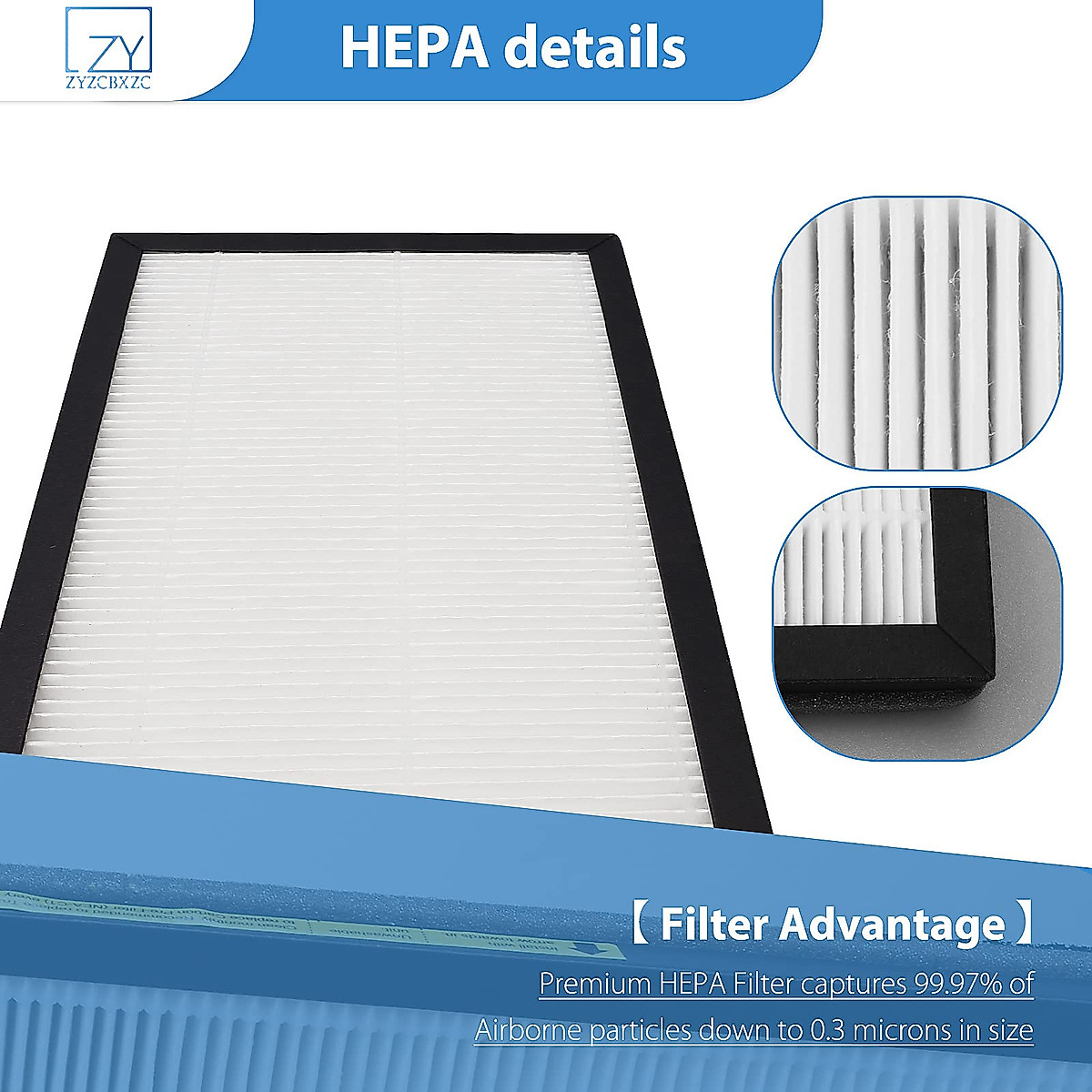 2 Pack NEA-F1 Post Filters and 10 Pack NEA-C1 Activated Carbon Pre Filters, Compatible with Eureka NEA120 and Toshiba CAF-W36USW