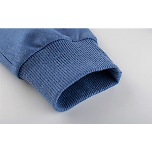 Boy Girl Sweatsuit Pullover Stripe Yellow Hood Sweatshirt Sweatpants Jogger Pants Set Tracksuit Clothing Set Size 7