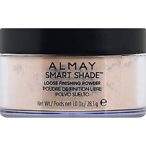 Almay Setting Powder, Face Makeup, Matte Loose Powder, Hypoallergenic, Cruelty Free, 100 Light, 1 Oz