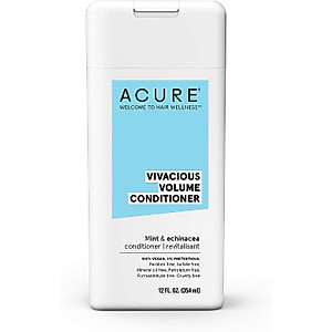 ACURE Vivacious Volume Conditioner - Mint & Echinacea | 100% Vegan | Performance Driven Hair Care | Increases Volume, Boosts Fine & Limp Strands | 12 Fl Oz