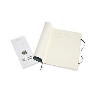 Moleskine PRO Notebook, Soft Cover, XXL (8.5" x 11") Professional Project Planning, Black, 192 Pages