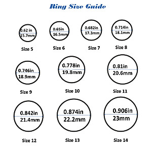 THJEW Retro S925 Silver Rings with Stone for Men Women,Green Turquoise Ring,Natural Agate Stone Ring,Onyx Ring for Men,Garnet Rings,Turkey Rings,Precious Oval Shaped Gemstone Jewelry (RingColor_D, 8)