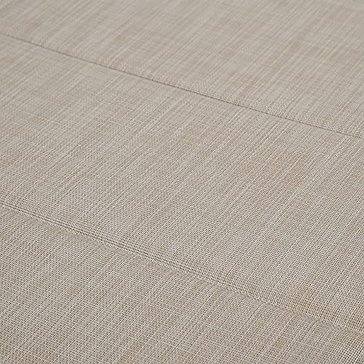 Ulaxfurniture Outdoor Lounge Chair, Aluminum Chaise Chair, Adjustable Lounger Recliner with Wheels and Padded Quick Dry Foam for Patio (2 x Chair, Beige)