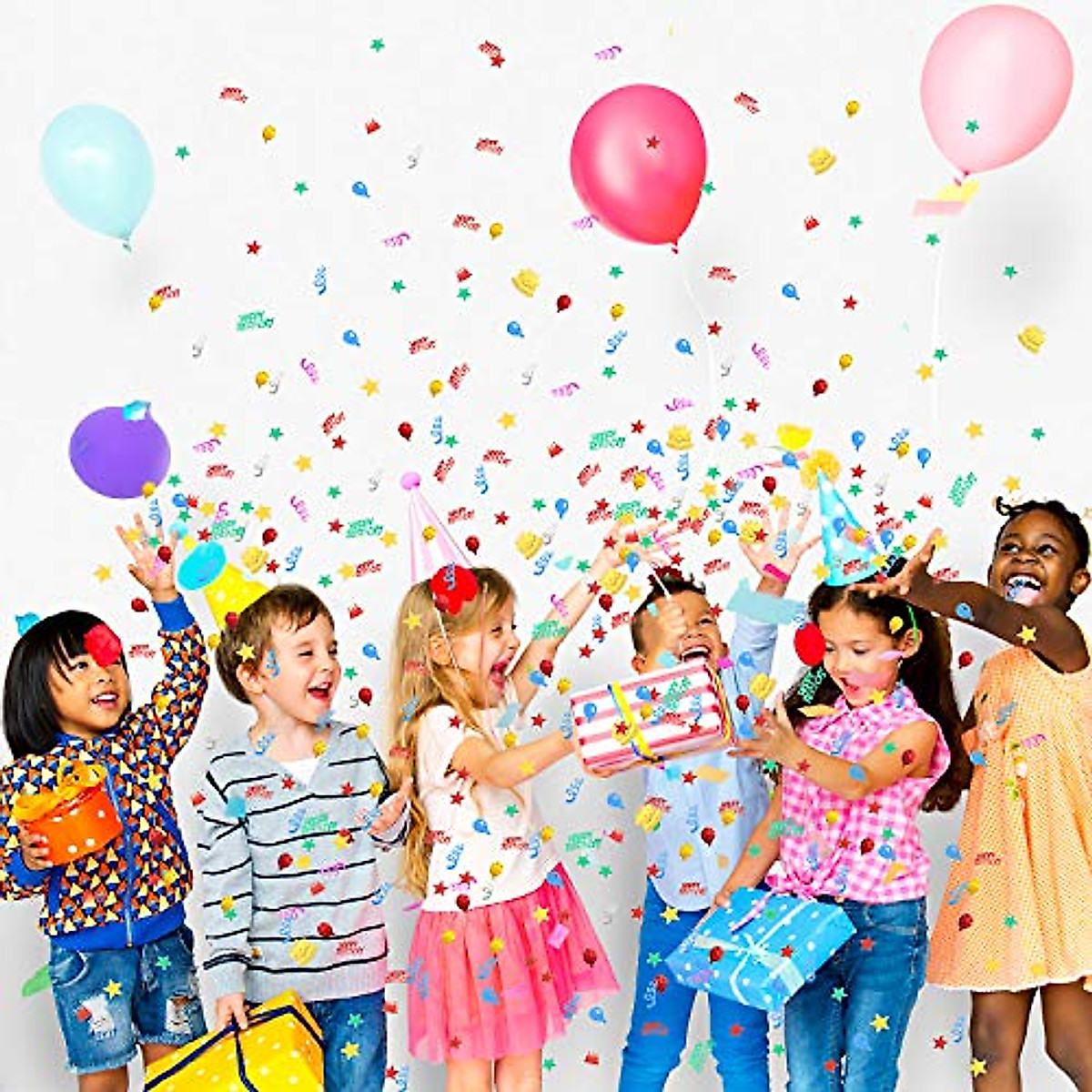 Festive 3000-Piece Multi-Color Confetti for Birthday & Events