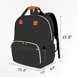 Luxja Breast Pump Backpack with Compartments for Cooler Bag and Laptop, Breast Pump Bag Suitable for Working Mothers (Fits Most Major Breast Pump), Gray