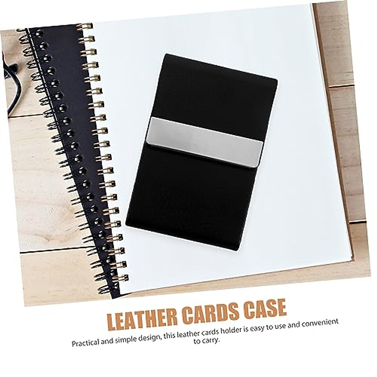 VILLCASE 2pcs Business Card Holder Men Wallets Business Card Organizer Mens Travel Wallet Womens Pocket Wallet Business Cards Purse Travel Wallets Trendy Purse High Capacity