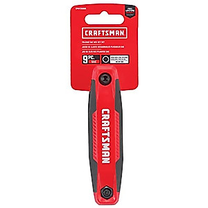 CRAFTSMAN CMHT26006 CM HEX KEYS-SAE FOLDING SET