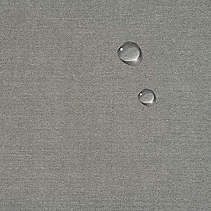 Sunset Trading Cloud Puff 3 Piece Performance Gray Grey 1` Slipcovered Modular Sectional Sofa, 132" Deep-Seating Down-Filled Couch