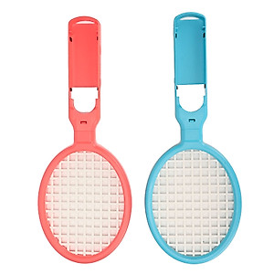 Tennis Racket for Switch, ABS Lightweight Tennis Game Controller, 2 Game Console Tennis Rackets for Switch Game Controller
