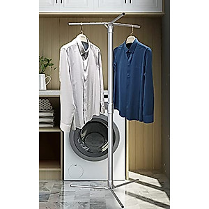 GWIYEE Aluminum Foldable Portable Clothes Drying Rack