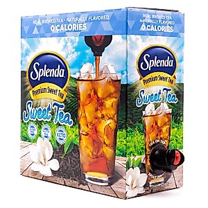 SPLENDA Premium Sweet Tea On Tap, 1 Gallon Bag In Box Ready to Drink Liquid, Sweet Tea, 128 Fl Oz