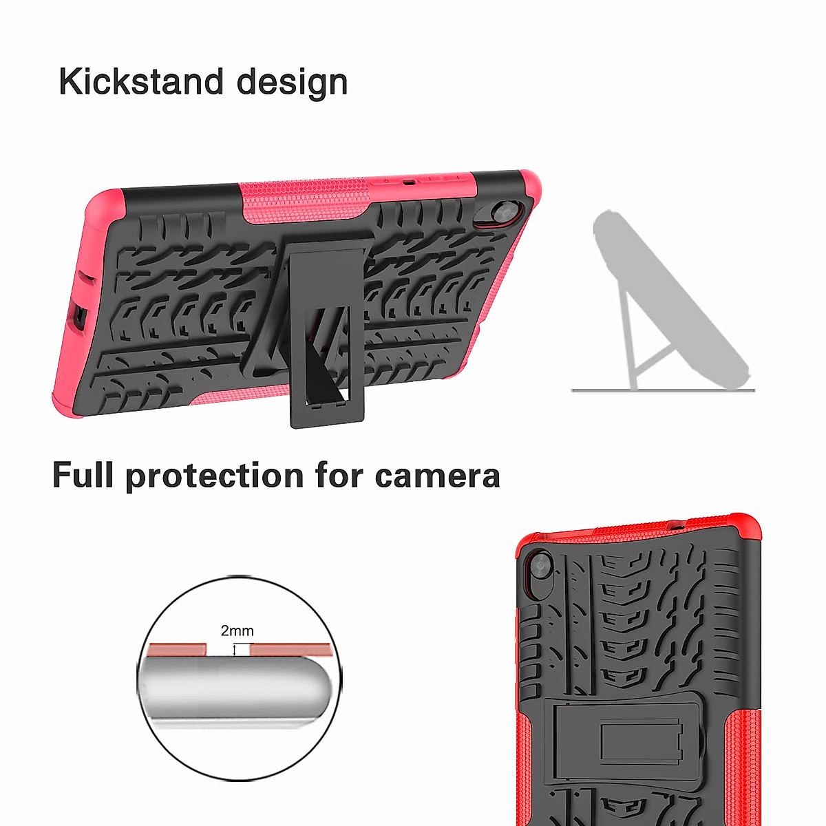 Maomini for Lenovo Tab M8 3rd Gen Case 2022 (TB-8506F / TB-8506X / TB-8506FS / TB-8506XS) and Lenovo Tab M8 HD 2019 (TB-8505F/TB-8505X/TB-8505FS/TB-8505XS) (Blue)