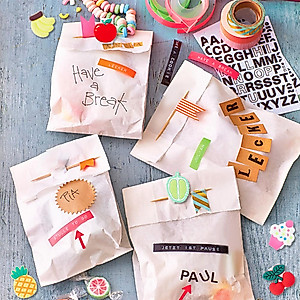 GOMAKERER 22 Pcs Cute Chip Clips, 11 Styles Plastic Fruit Bag Clips Funny Chip Clips Cute Bag Clips Dispenser Bag Clips Food Seal Storage Clips Photo Card Clips