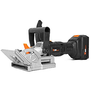 WEN Cordless Plate and Biscuit Joiner Kit with 20V Max 4.0Ah Battery and Charger (20648)