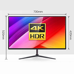 ZZYH 32 Inch IPS Gaming Monitor (4K 60Hz&2K 144 Dual Mode, HDMI), Eye Protection Office Design Panel Computer Monitor