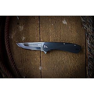 OUTDOOR EDGE RAZOR VX1 | Replaceable Blade EDC Flipper Folding Pocket Knife | 3" Stainless Blade, Gray Anodized Aluminum Handle, Reversible Pocket Clip | Outdoor, Camping, Survival, Utility