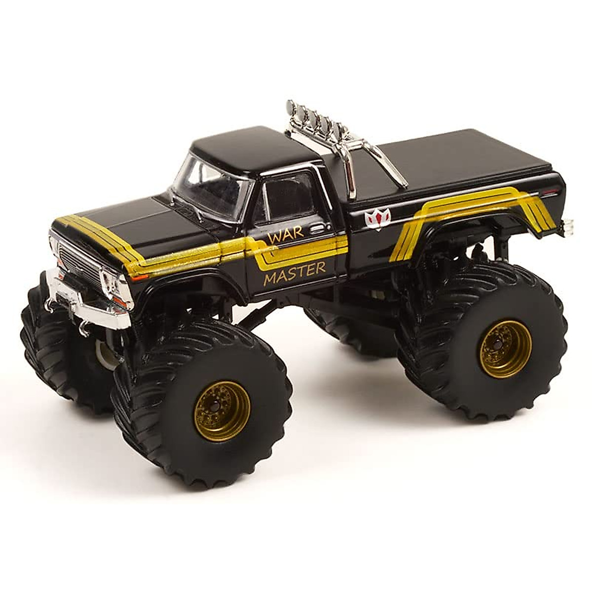 King of Crunch Greenlight 49100-B Kings of Crunch Series 10 - War Master - 1979 F-250 Monster Truck 1/64 Scale