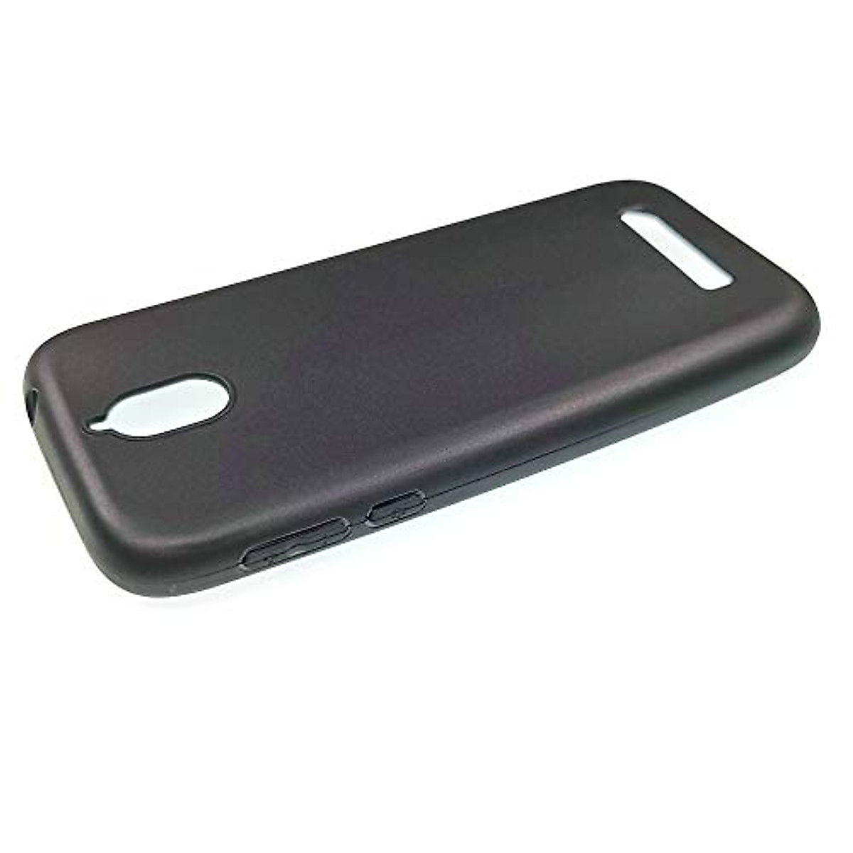 Oujietong Case for BLU View 2 B130DL Phone Case TPU Silicone Cover Black