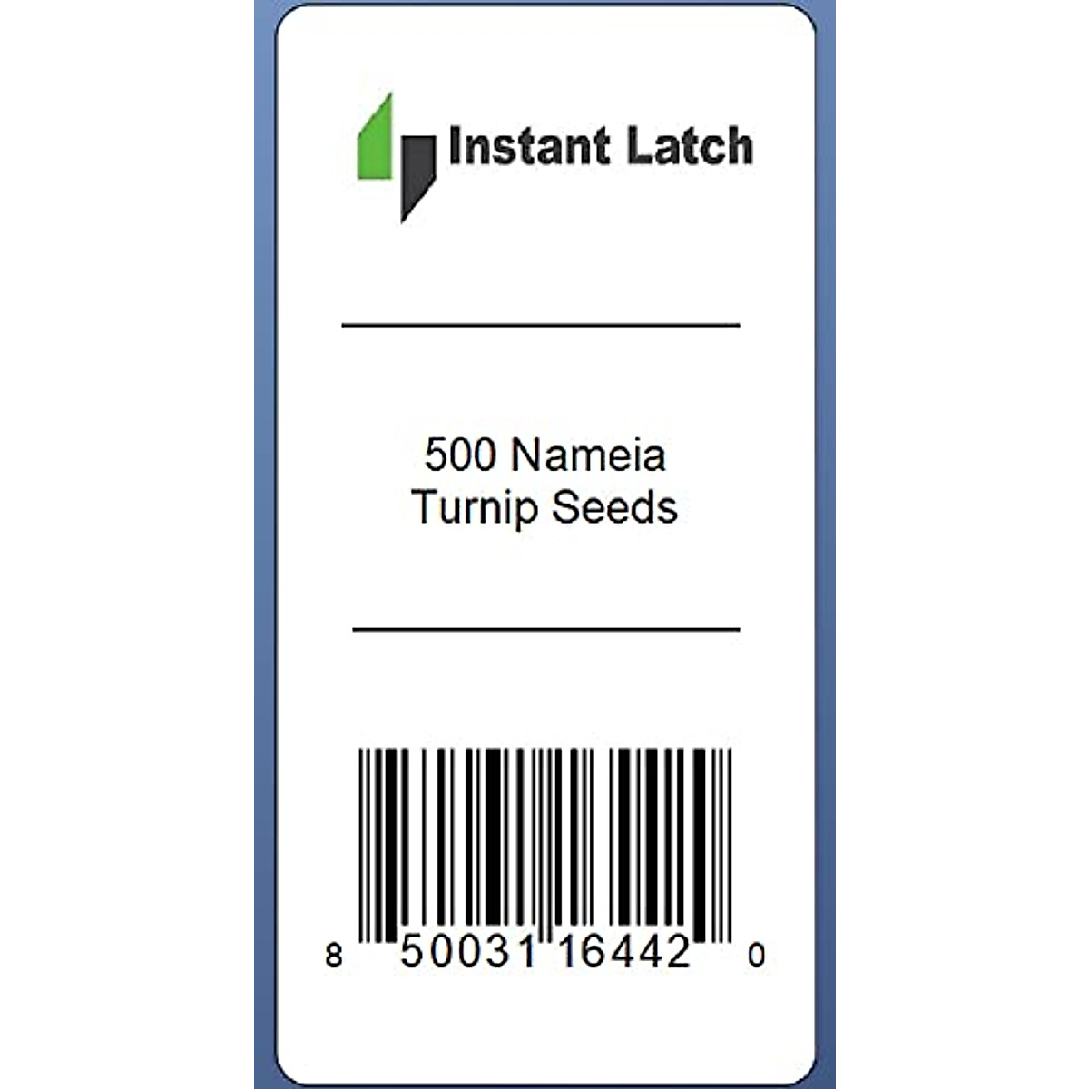 Instant Latch 500 Namenia Turnip Seeds | Non_GMO | Heirloom | Fresh Garden Seeds