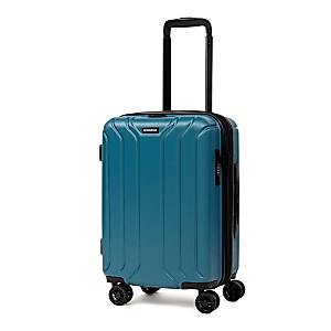 NONSTOP NEW YORK Luggage Expandable Spinner Wheels hard side shell Travel Suitcase Set 3 Piece (Teal, 3-Piece Set (20/24/28))