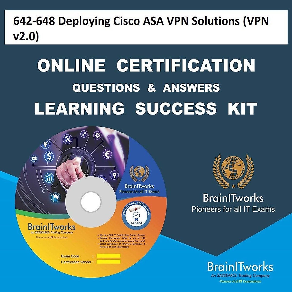 642-648 Deploying Cisco ASA VPN Solutions (VPN v2.0)Certification Online Video Learning Made Easy