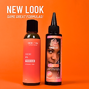 Uhuru Naturals Chebe Hair Growth Oil (4 oz) – African Chebe Serum Treatment & Essential Oils - Natural Repair, Growth & Moisture For Dry Scalp & Hair