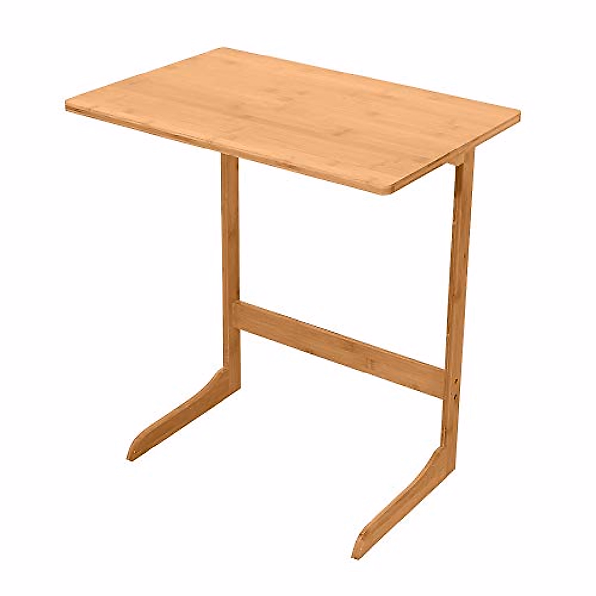 MJWDP Two Colors 60x40x65cm L-Shaped Sofa Side Table Notebook Desk (Color : D)