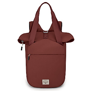 Osprey Arcane Zip Top Tote Backpack, Acorn Red