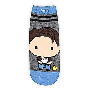 Hyp Friends TV Show Chibi Characters Juniors/Womens 6 Pack Ankle Socks