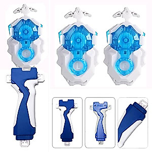 Bey Battling Burst Booster B-66 Lost Longinus / Luinor .N.Sp Spin Top Starter with B-184 Custom BeyLauncher LR Burst Dynamite String Launcher and Grip Spinning Top Battle Toys Set (B-66)
