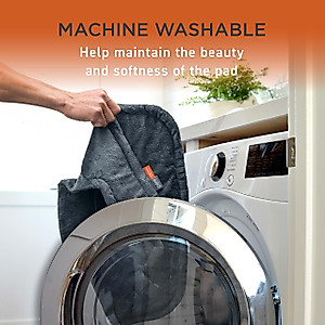 Pure Enrichment PureRelief Pro Far Infrared Neck & Shoulder Heating Pad - Deeper Muscle Relief, 4 Heat Settings, Auto Shut-Off, Universal Fit, Magnetic Closure, Dry/Moist Heat, Machine Washable