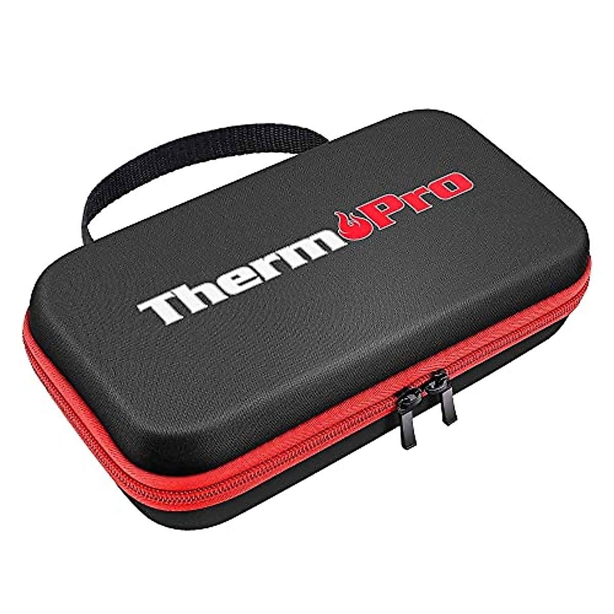 ThermoPro TP17H Digital Meat Thermometer with 4 Temperature Probes+Official ThermoPro Carrying Case for TP-16, TP-16S, TP-17,TP-17H