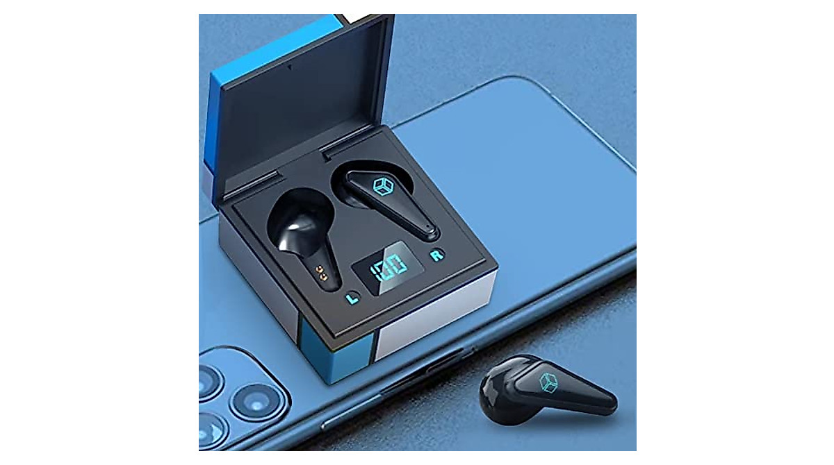 Tone Cube Design Wireless Earbuds - Premium Sound & 38H Playtime