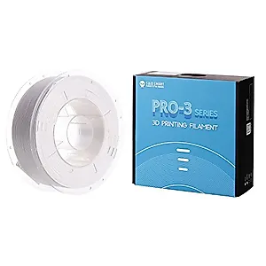 SainSmart PRO-3 Tangle-Free Premium 1.75mm PLA 3D Printer Filament for Ender-3, White PLA, 2.2 LBS (1KG) Spool, Dimensional Accuracy +/- 0.02mm