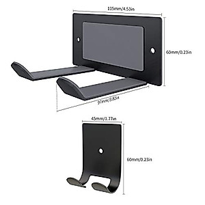 Hair Dryer Holder,FLE Blow Dryer Holder Wall Mounted Fit for Most Hair Dryers