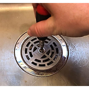 Drain Armor 3.5" Locking Strainer for Compartment Sinks